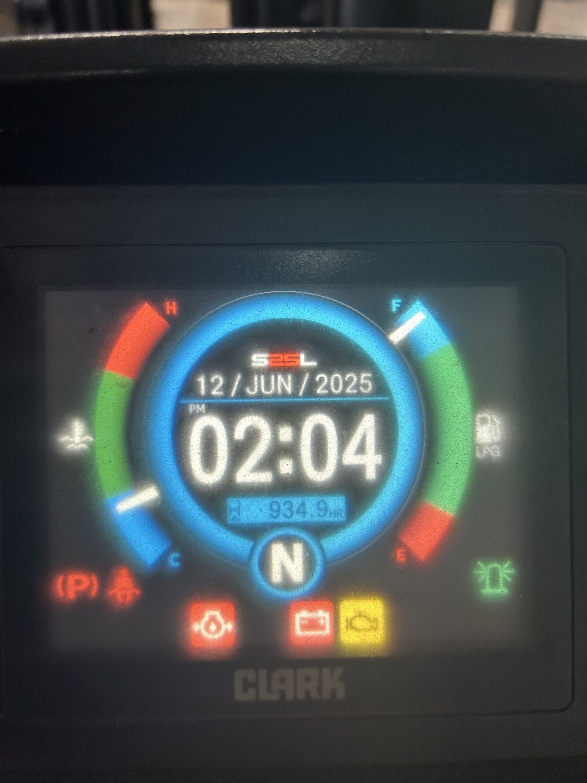 Used Clark S25 # 29355 - Sunbelt Material Handling